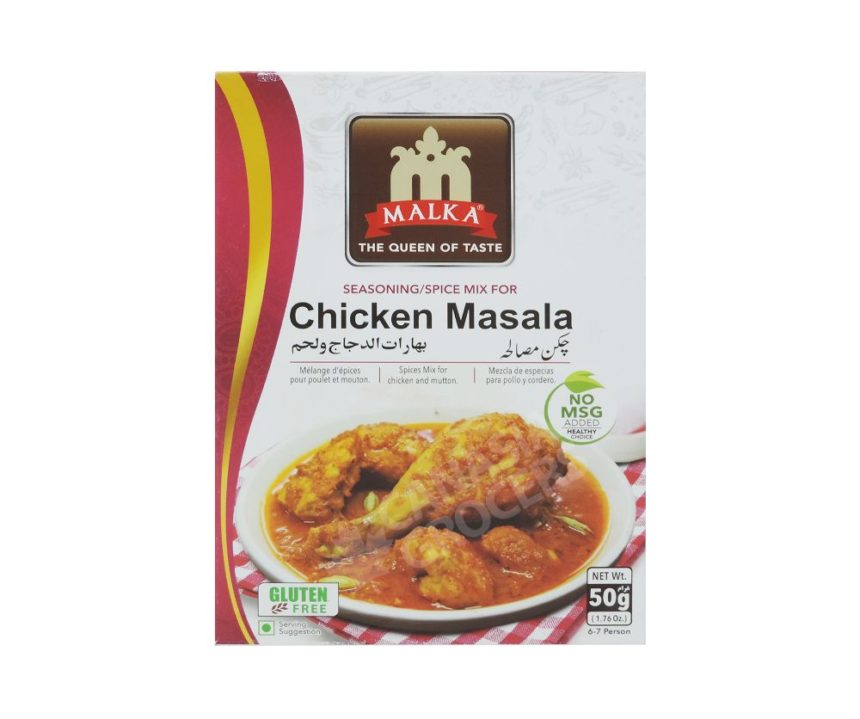 Malka Chicken Masala Seasoning Spice Mix 50G - Can-Asia Grocers Inc.