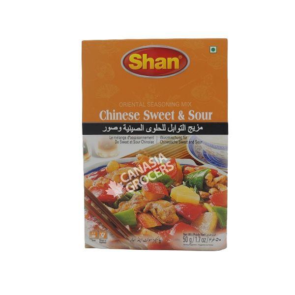 Shan Chinese Sweet & Sour Oriental Seasoning Mix 50g - Can-Asia Grocers ...