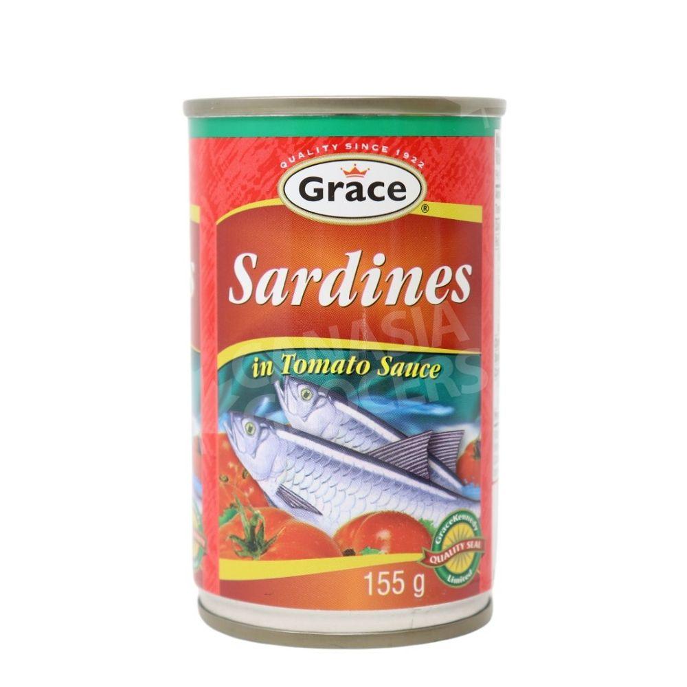 GRACE SARDINES TOMATO SAUCE 155G - Can-Asia Grocers Inc.