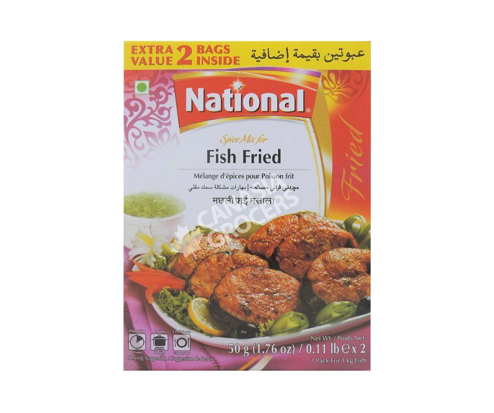 National Fish Fried Spice Mix 41G - Can-Asia Grocers Inc.