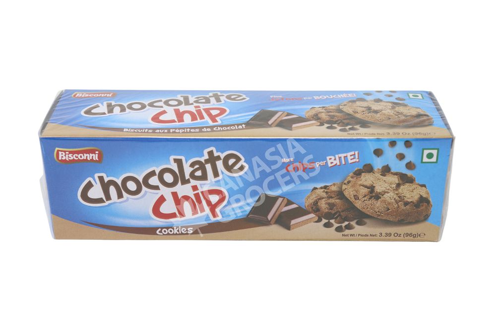 BISCONNI CHOCOLATE CHIP COOKIES 96G - Can-Asia Grocers Inc.