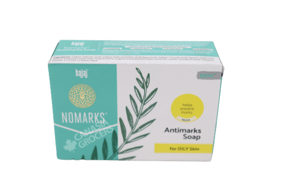 BAJAJ NOMARKS ANTIMARKS SOAP FOR OILY SKIN 125G - Can-Asia Grocers Inc.