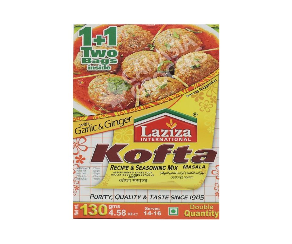 Laziza Kofta Recipe & Seasoning Mix 50G - Can-Asia Grocers Inc.
