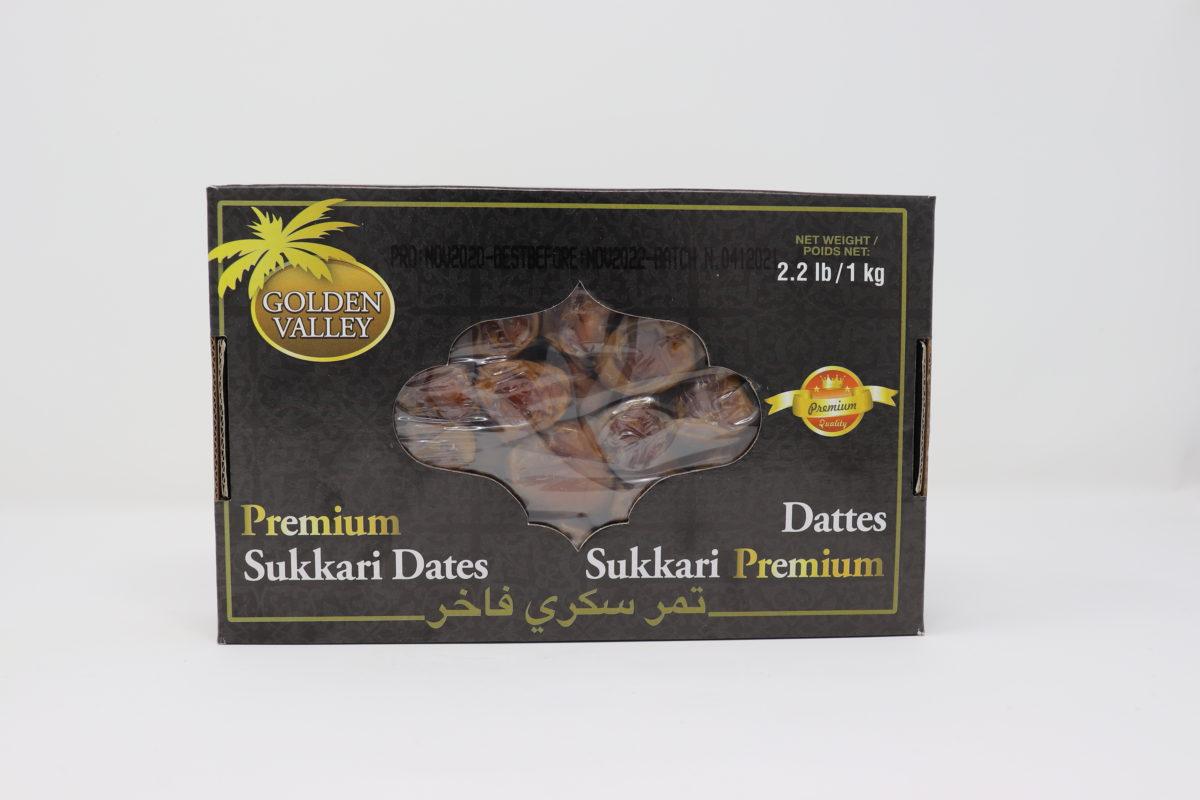 Golden Valley Premium Sukkari Dates 1KG - Can-Asia Grocers Inc.