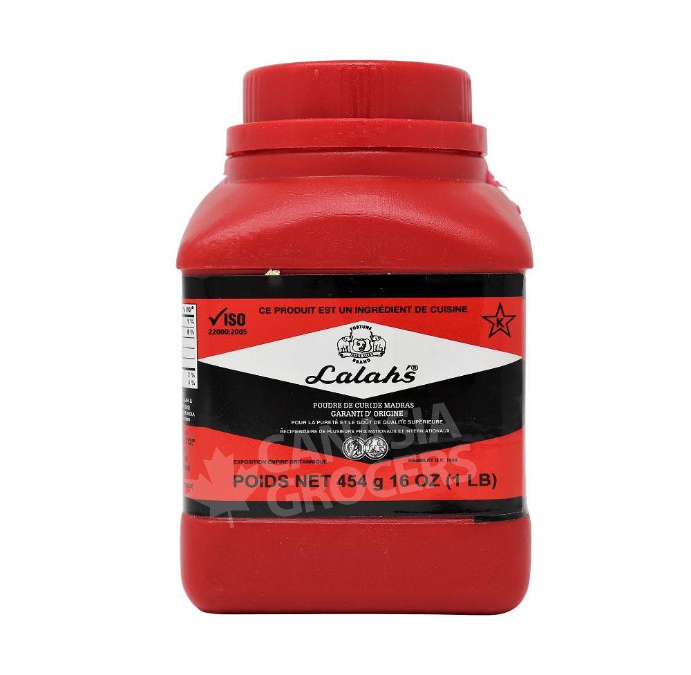Lalahs Curry Powder 1LB - Can-Asia Grocers Inc.
