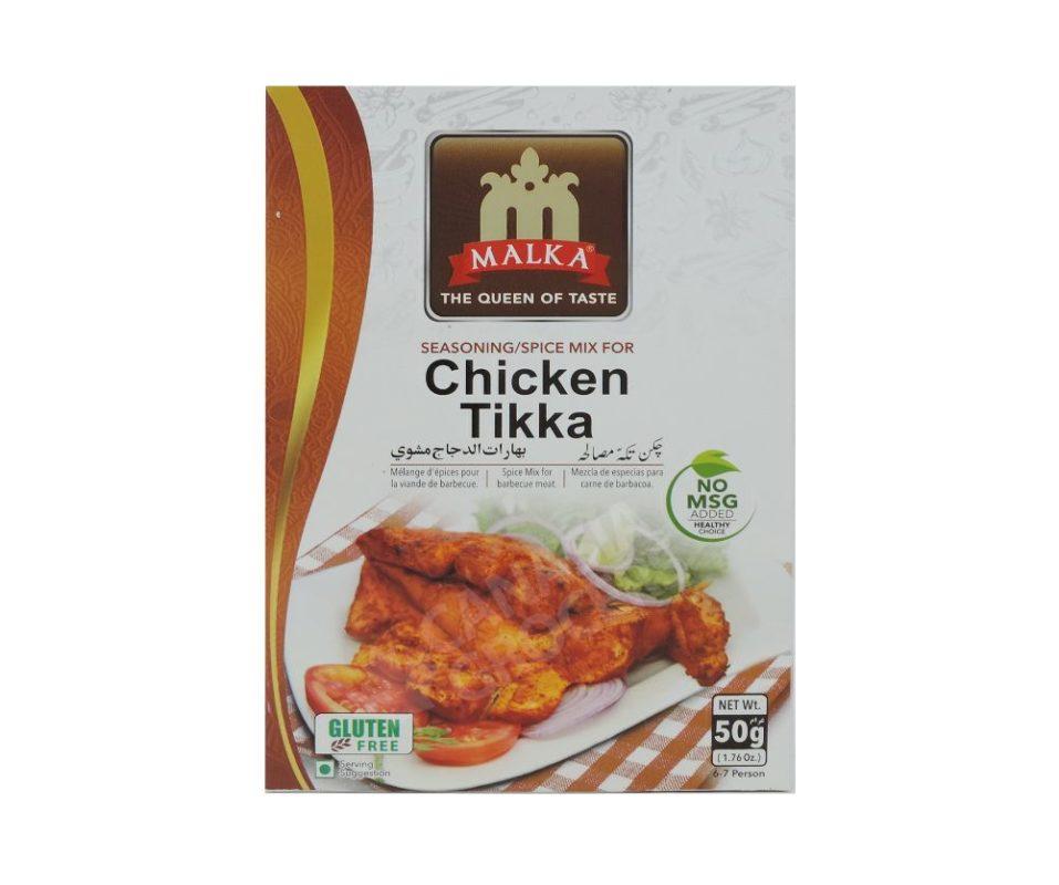 Malka Chicken Tikka Seasoning Spice Mix 50G - Can-Asia Grocers Inc.