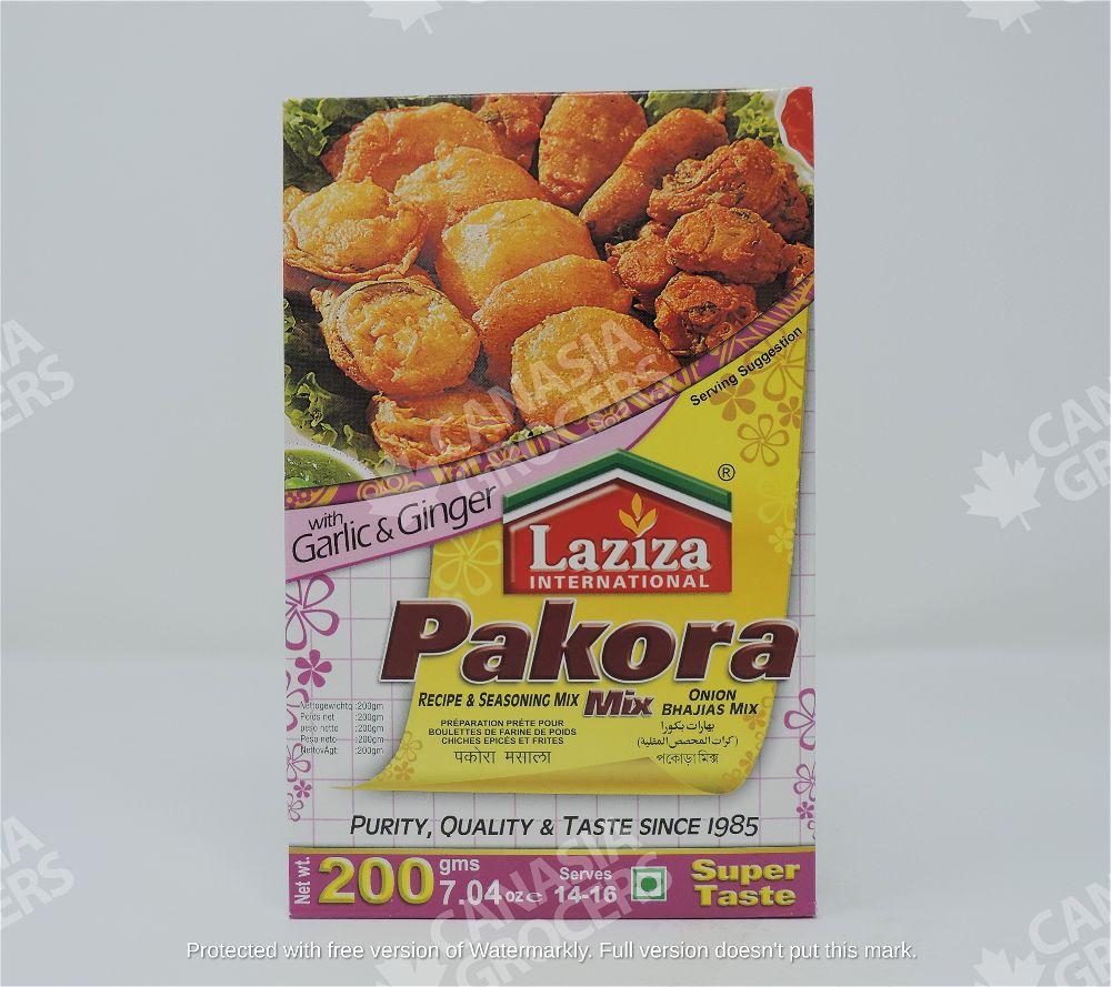 Laziza Pakora Recipe & Seasoning Mix 200G - Can-Asia Grocers Inc.