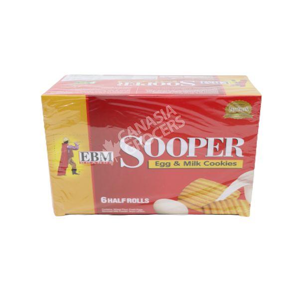 EBM Sooper Biscuits Half Roll 6Pack - Can-Asia Grocers Inc.