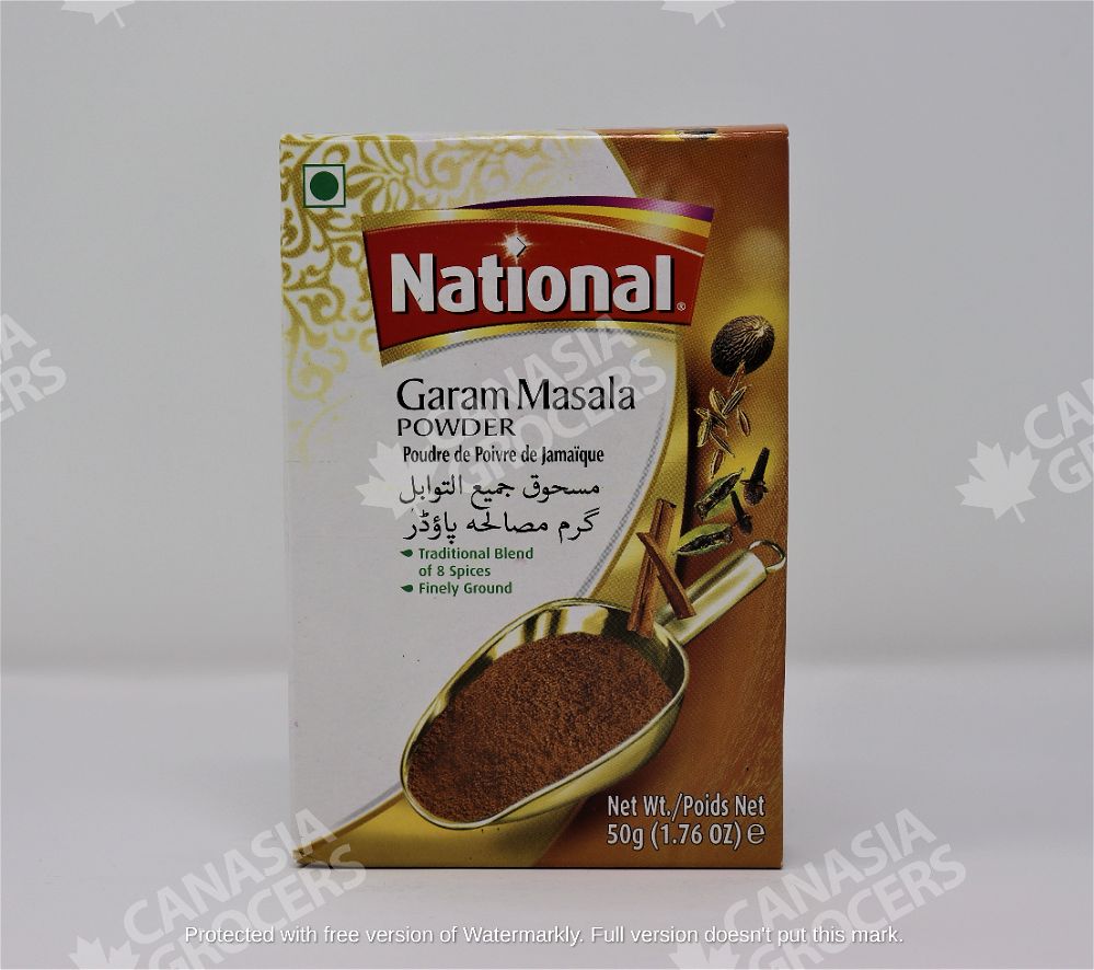 National Garam Masala Powder 200G - Can-Asia Grocers Inc.