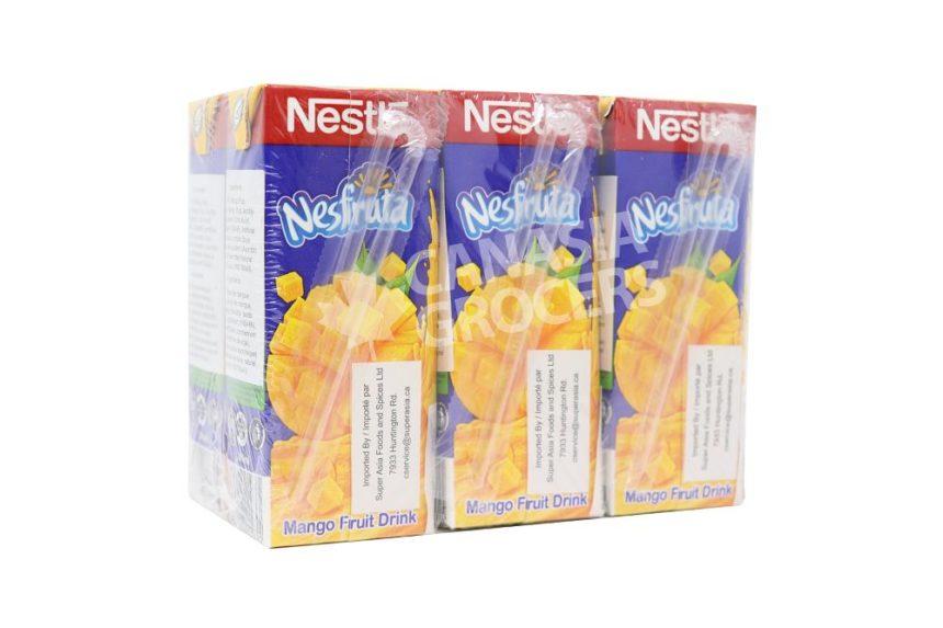 NESFRUTA MANGO FRUIT DRINK 6 Pack200 ml - Can-Asia Grocers Inc.