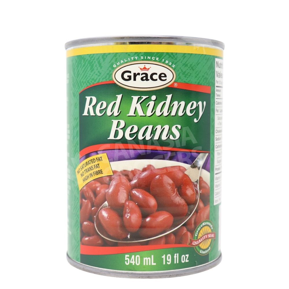 GRACE RED KIDNEY BEANS 540ML - Can-Asia Grocers Inc.